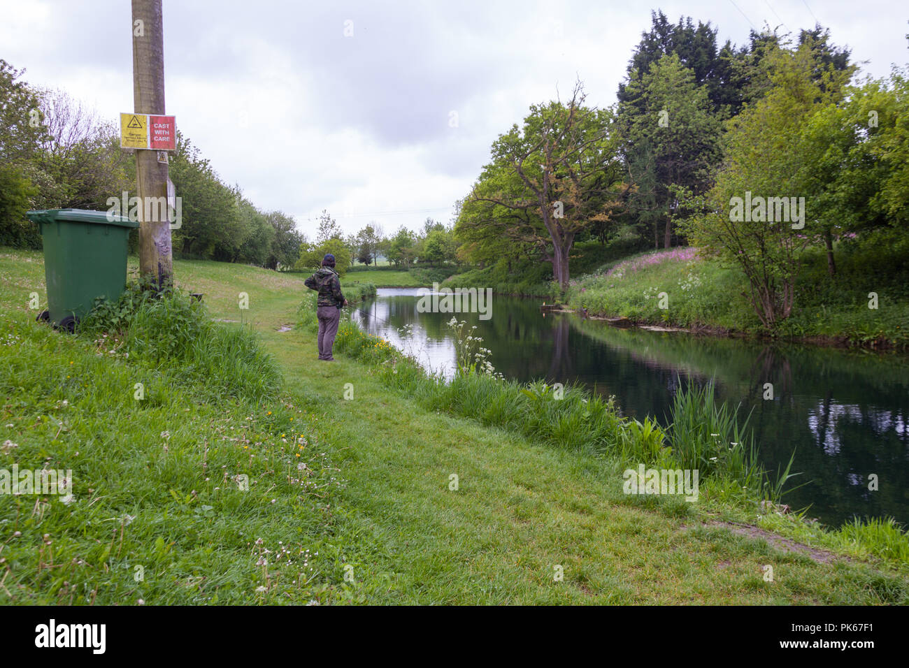 Meon Springs Trout fishery, East Meon, Hampshire, England, United ...