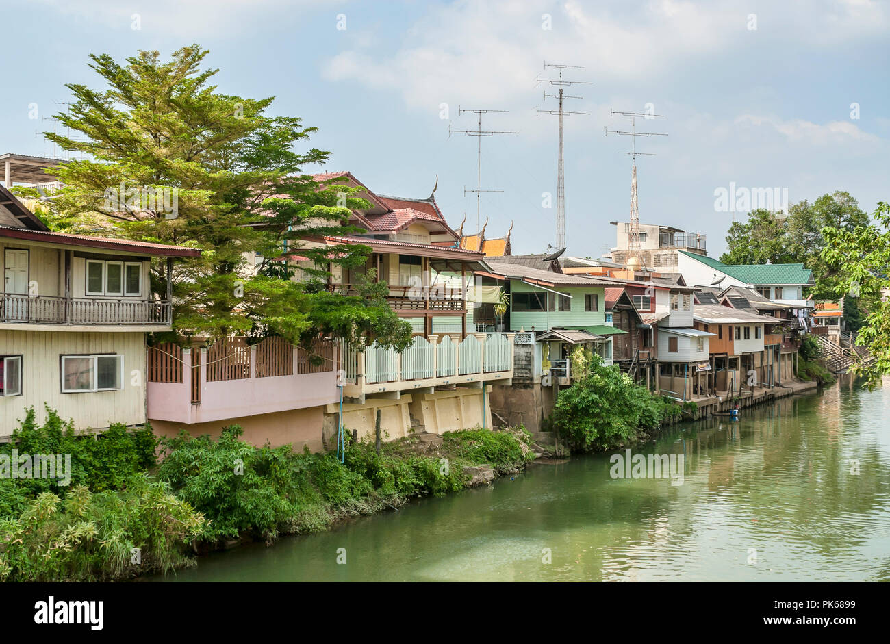 Thailand old shophouses hi-res stock photography and images - Alamy