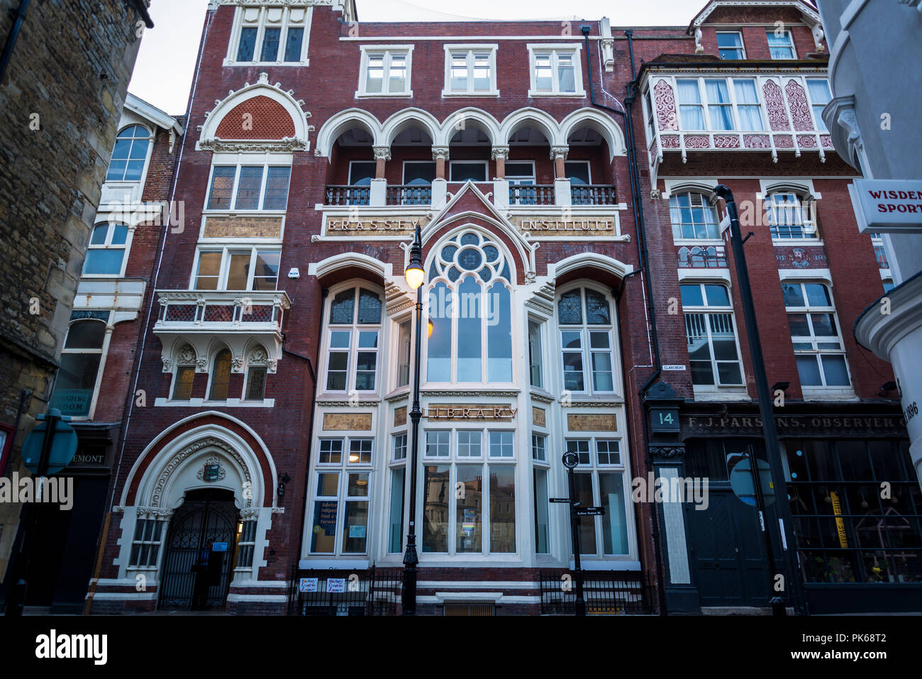 Claremont Library - Brassey Institute, an example of Victorian revival ...