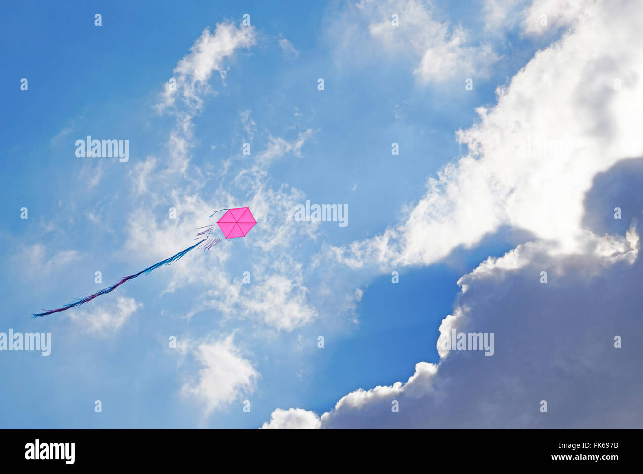 Pink kite hi-res stock photography and images - Alamy
