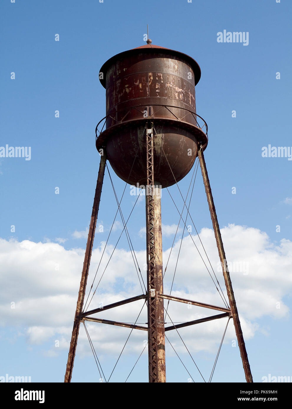 Old vintage looking water tower Stock Photo - Alamy