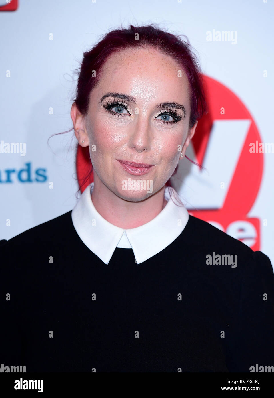 Kate Oates attending the TV Choice Awards at the Dorchester Hotel, Park ...