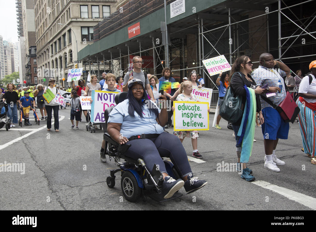 Annual Disability Pride Parade, "different but not less" rolls down ...