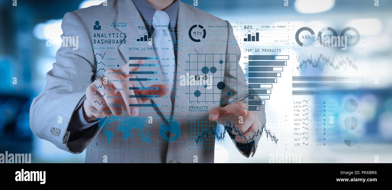 Intelligence Bi And Business Analytics Ba With Key Performance