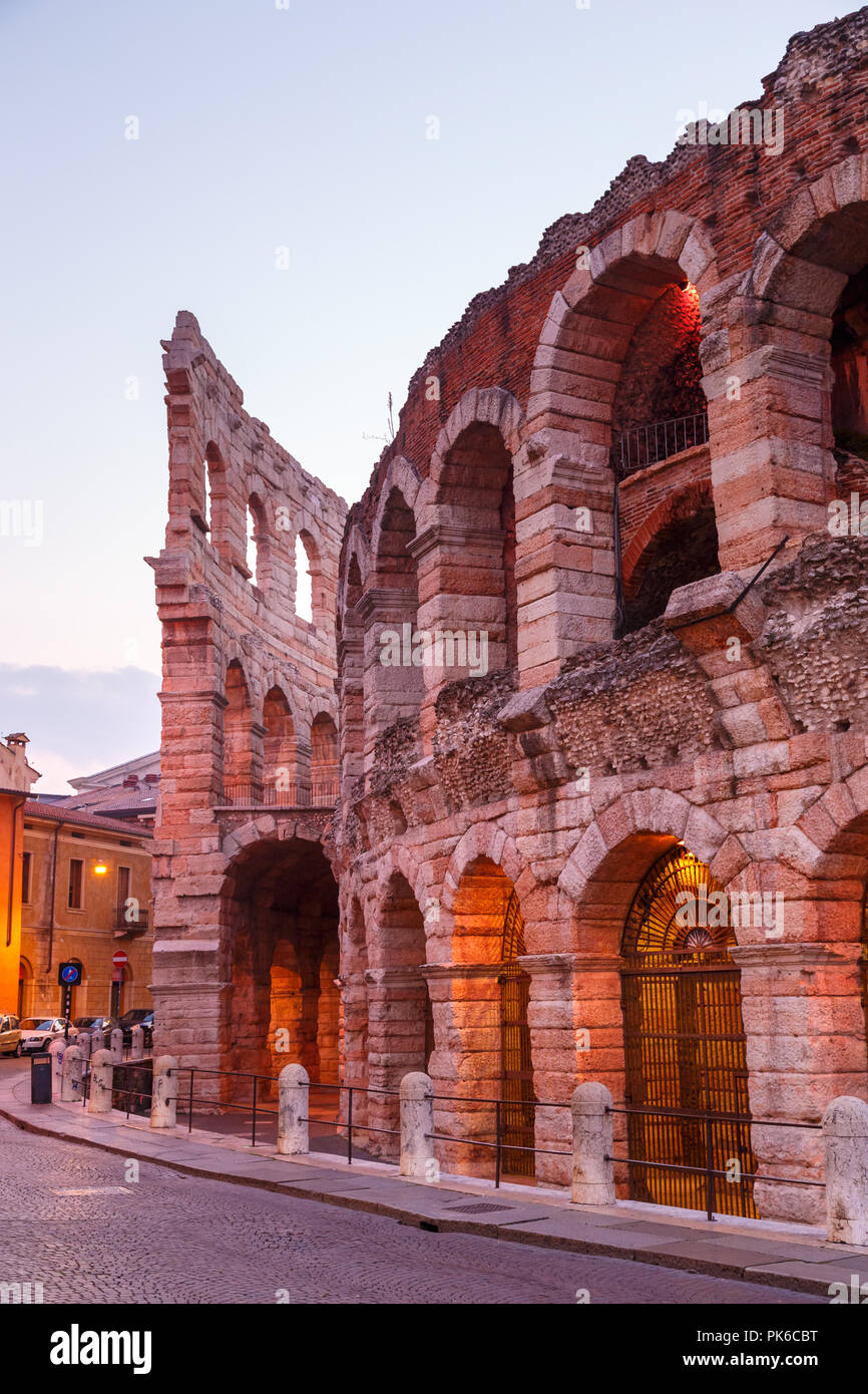 Arena verona coliseum panorama hi-res stock photography and images - Alamy