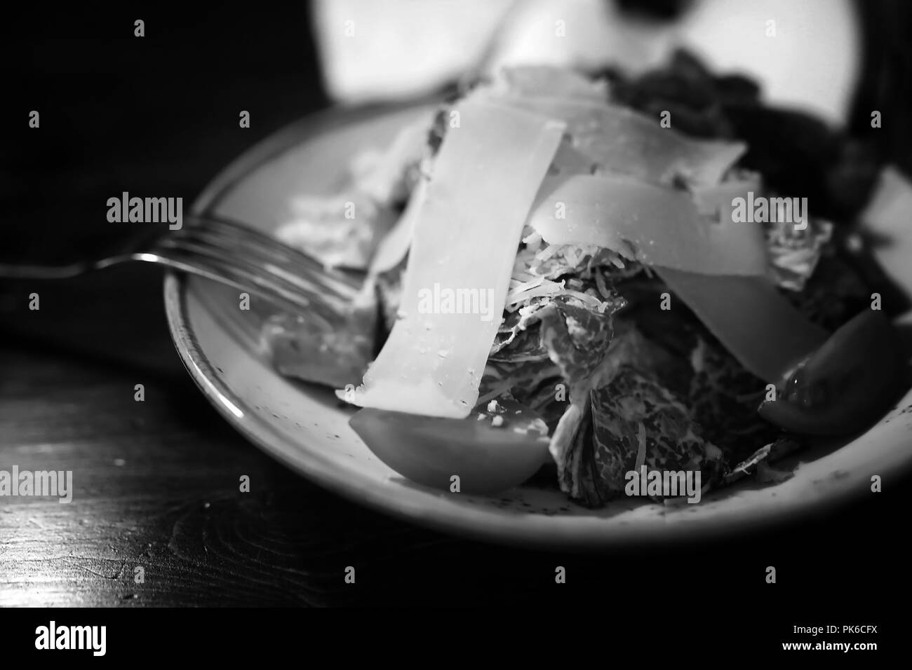 A table in a cafe objects Stock Photo - Alamy