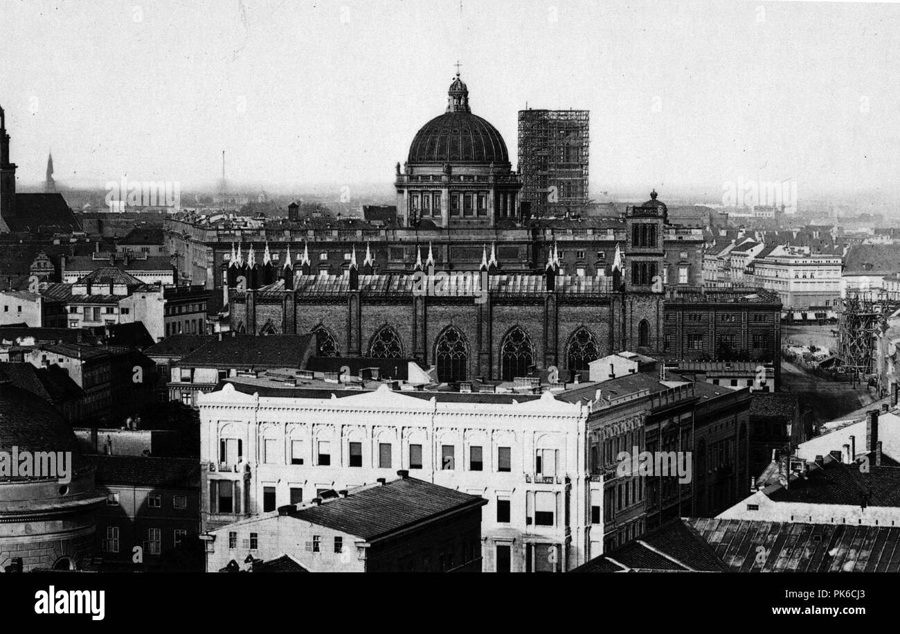 Berlin City Palace, 1866 Stock Photo - Alamy