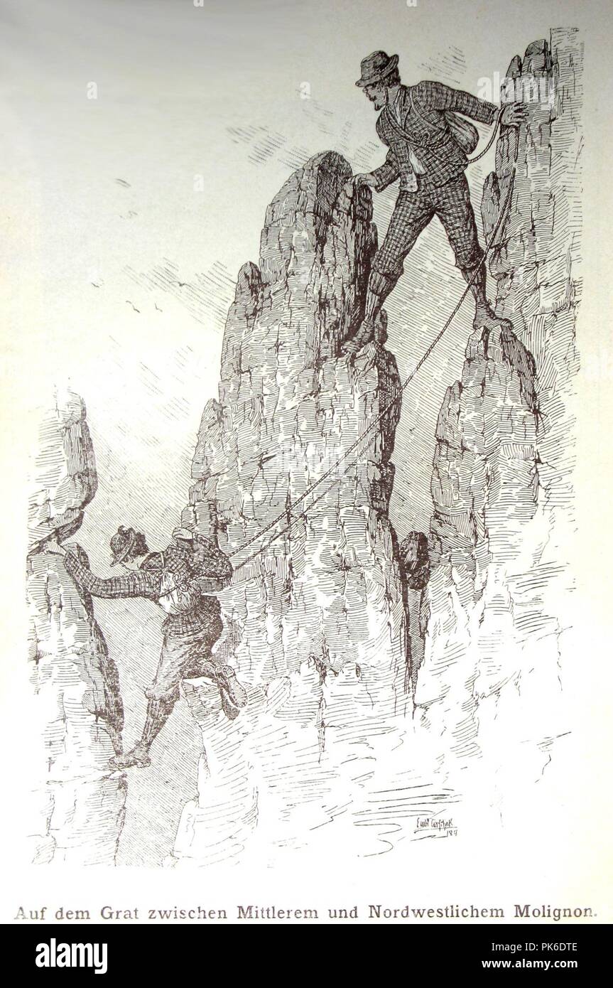 Bergsteiger hi-res stock photography and images - Alamy