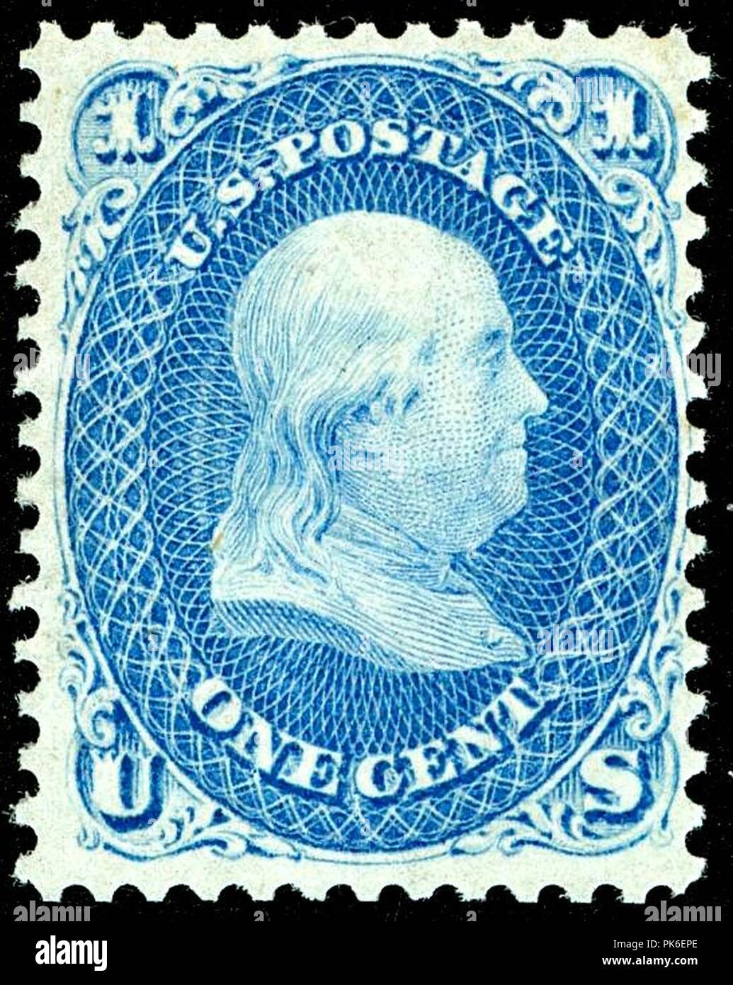Benjamin Franklin 1861 Issue-1c Stock Photo - Alamy Benjamin Franklin 1861 Issue-1c Stock Photo - Alamy