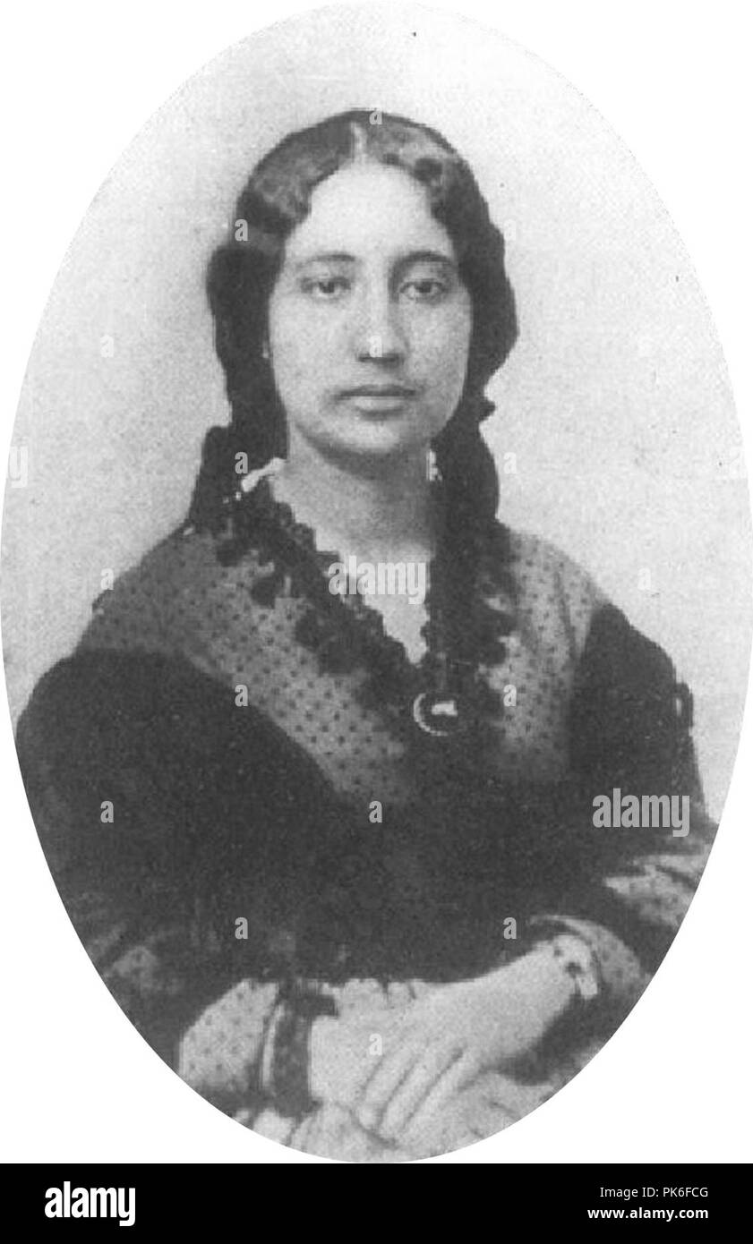 Bernice Pauahi Bishop, age twenty-three Stock Photo - Alamy