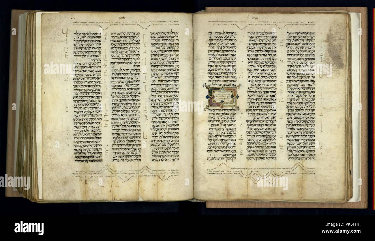 Bible from 1300 (31 Stock Photo - Alamy