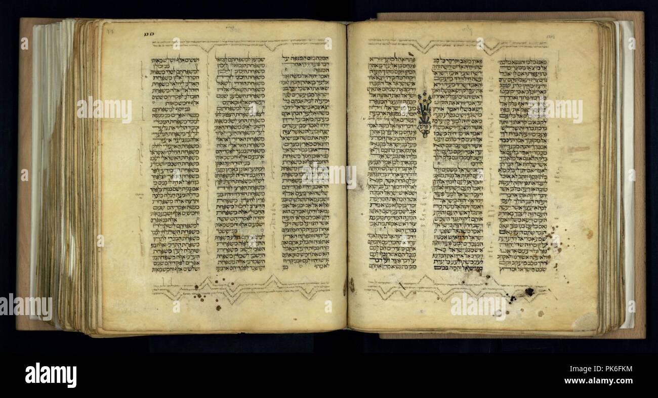 Bible from 1300 (78 Stock Photo - Alamy