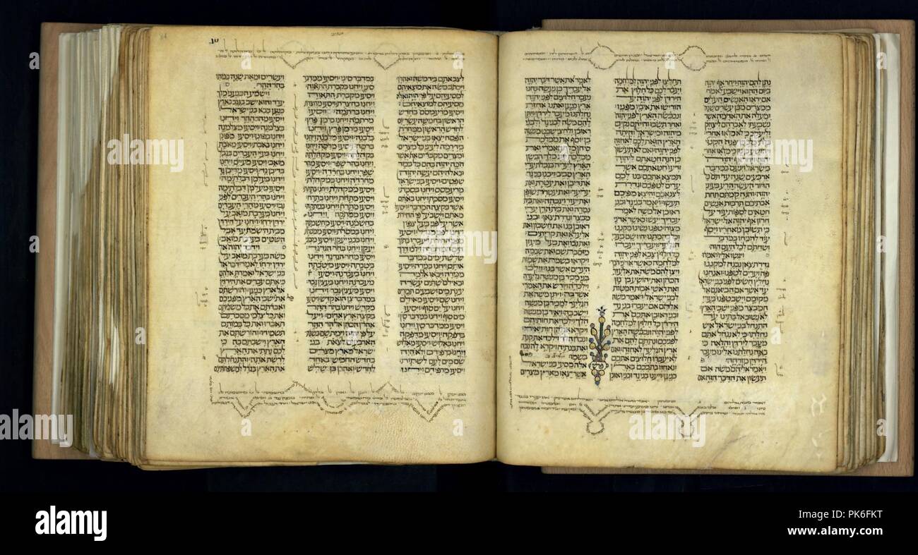 Bible from 1300 (82 Stock Photo - Alamy