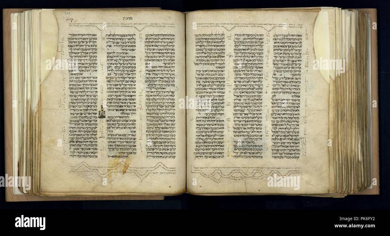 Bible from 1300 (252 Stock Photo - Alamy