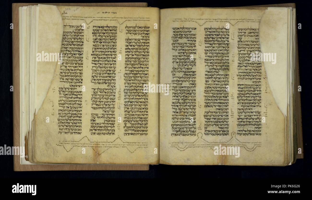 Bible from 1300 (335 Stock Photo - Alamy