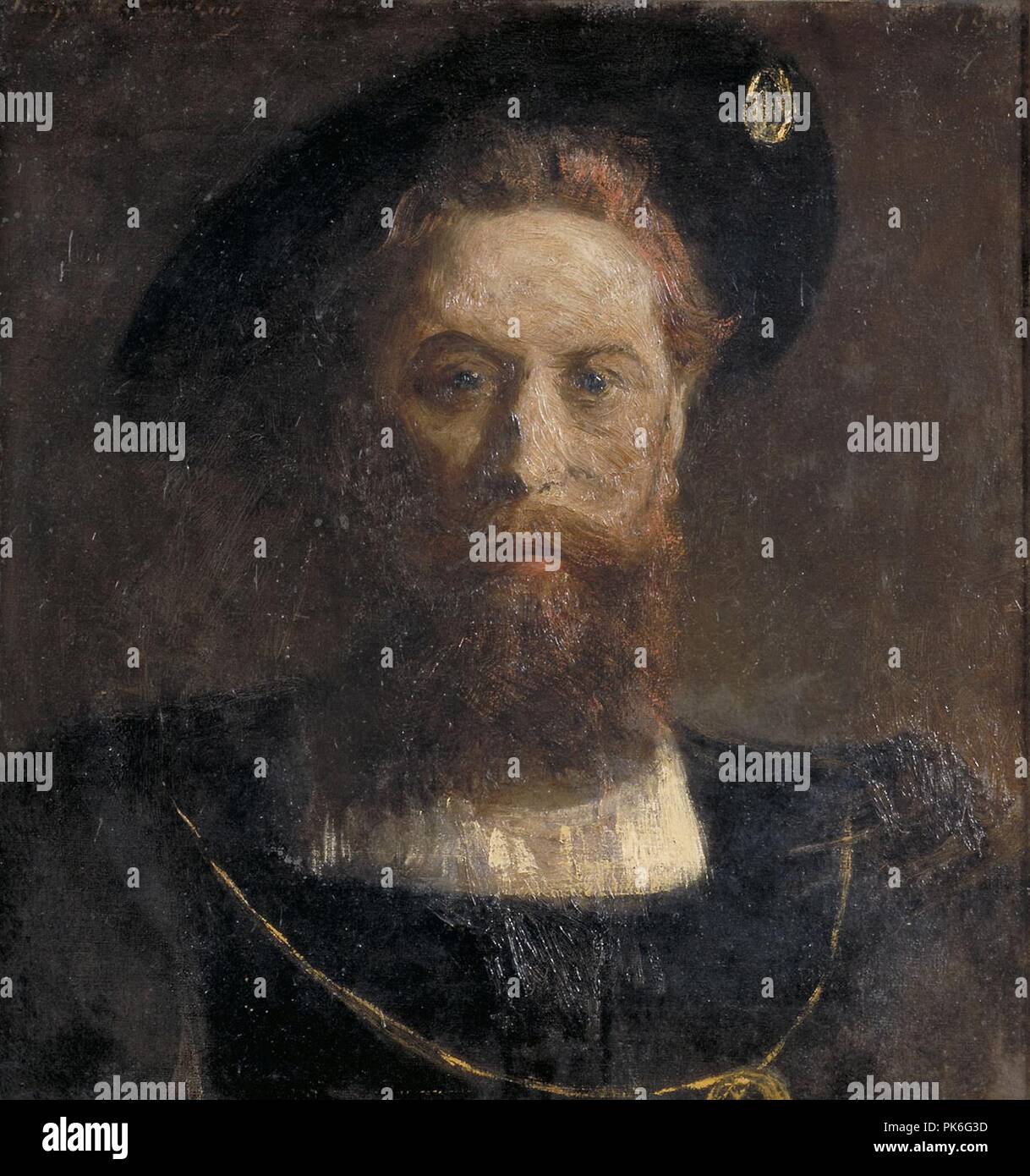 Benjamin-Constant Portrait d'homme de la Renaissance (RO 56 Stock Photo ...