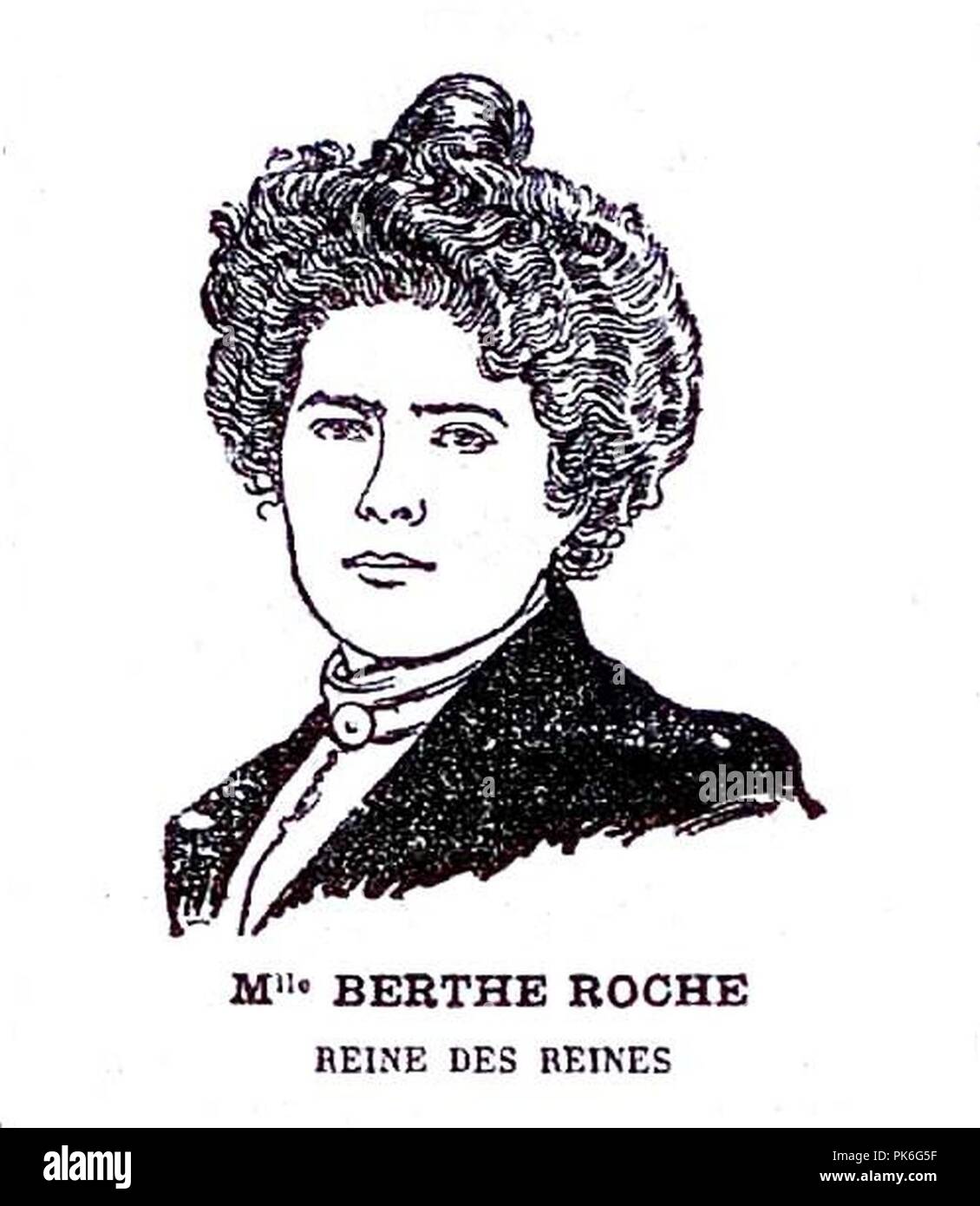 Berthe Roche 1902 Stock Photo - Alamy