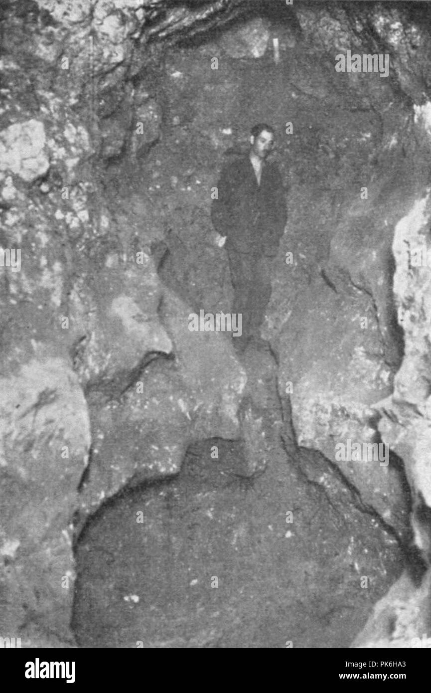 Berva Cave inside Kovács J Stock Photo - Alamy