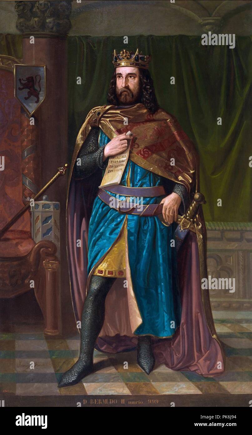 Bermudo II de León (Museo del Prado)FXD Stock Photo - Alamy