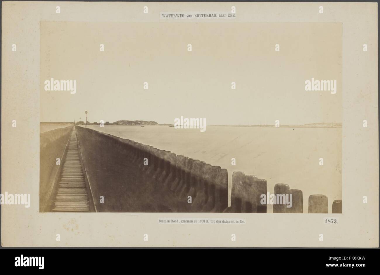 Beneden mond, genomen op 1300 M uit de duinvoet in zee Stock Photo - Alamy