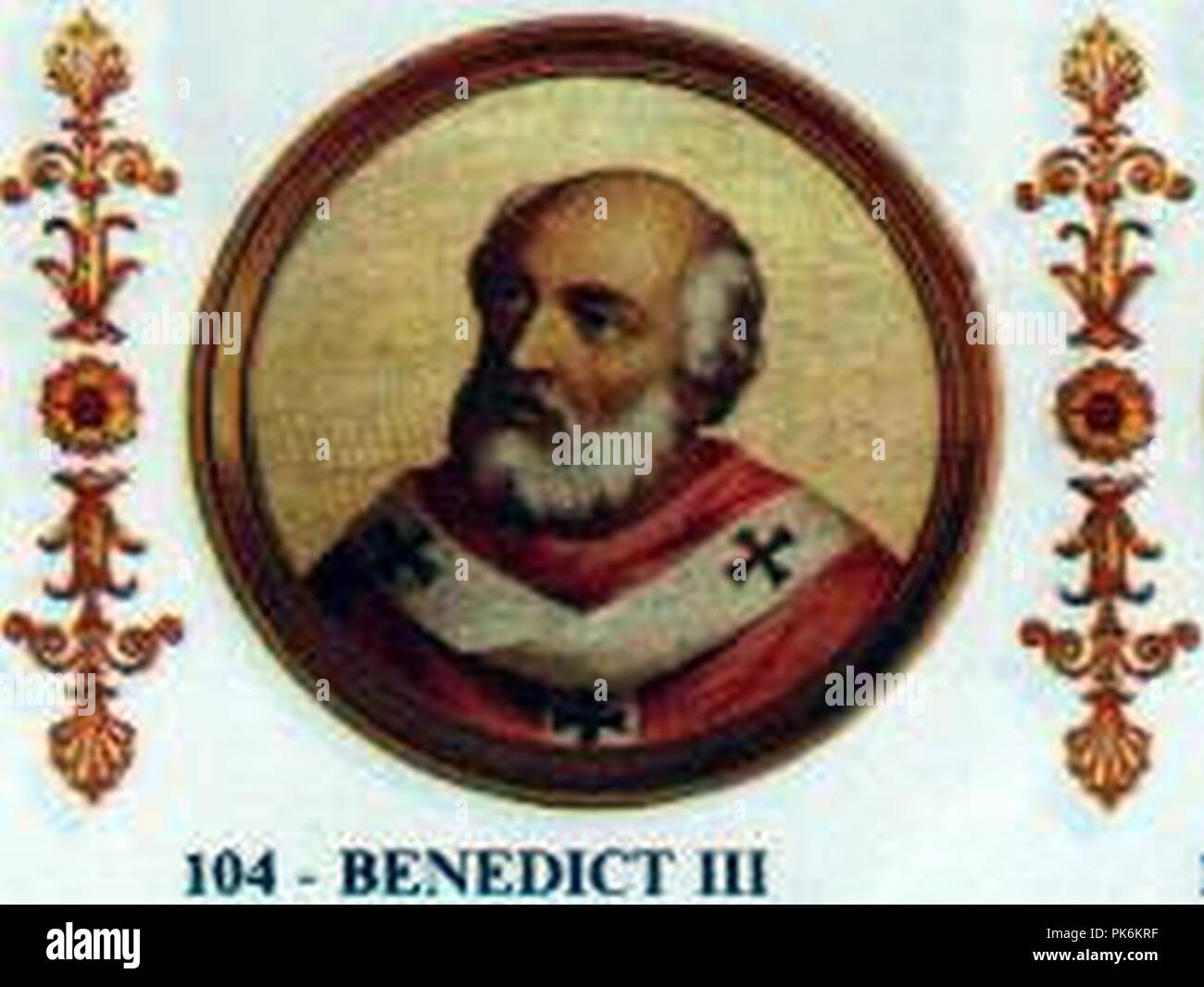 Benedict iii hi-res stock photography and images - Alamy