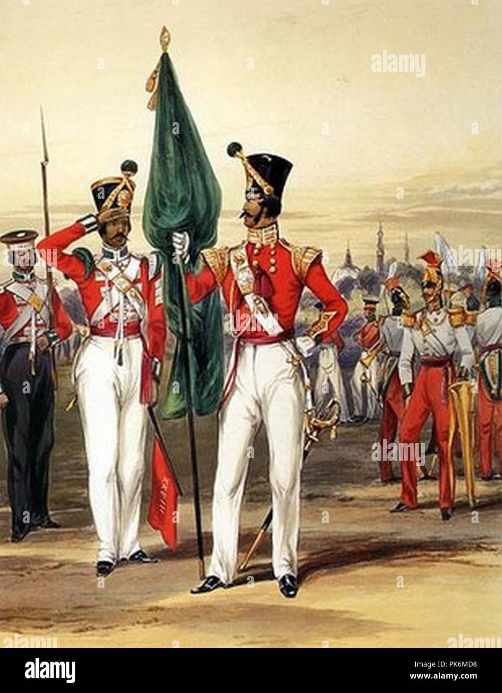 Bengal native infantry hi-res stock photography and images - Alamy