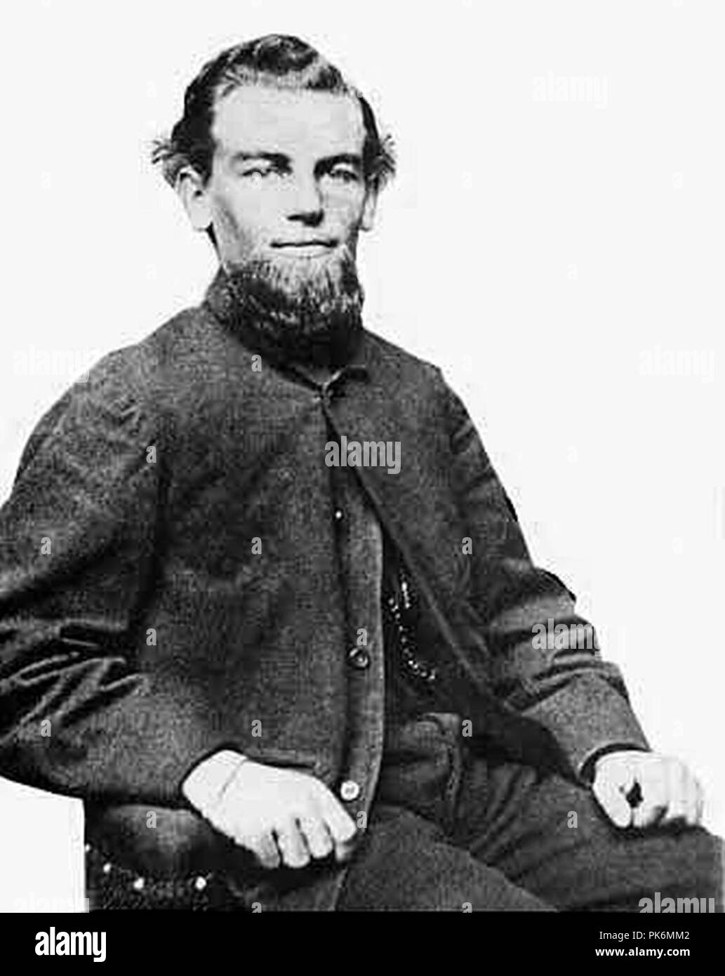 Benjamin Briggs captain of Mary Celeste Stock Photo - Alamy