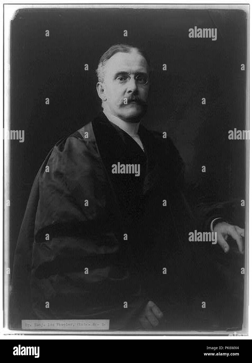 Benjamin Ide Wheeler, 1854-1927 Stock Photo - Alamy
