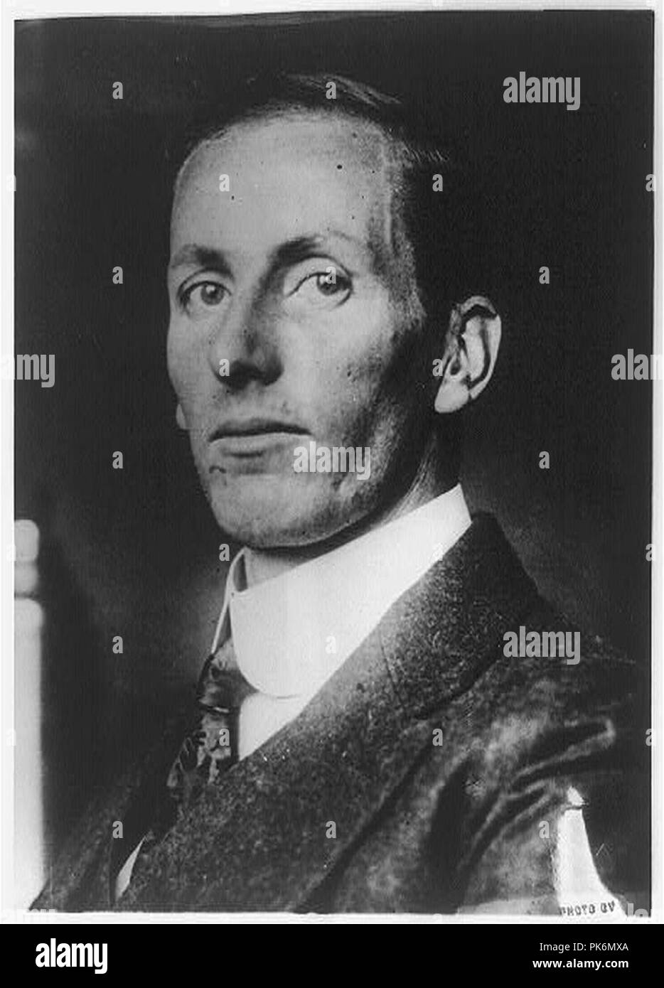 Benjamin J. Salmon, head-and-shoulders portrait, facing left Stock ...