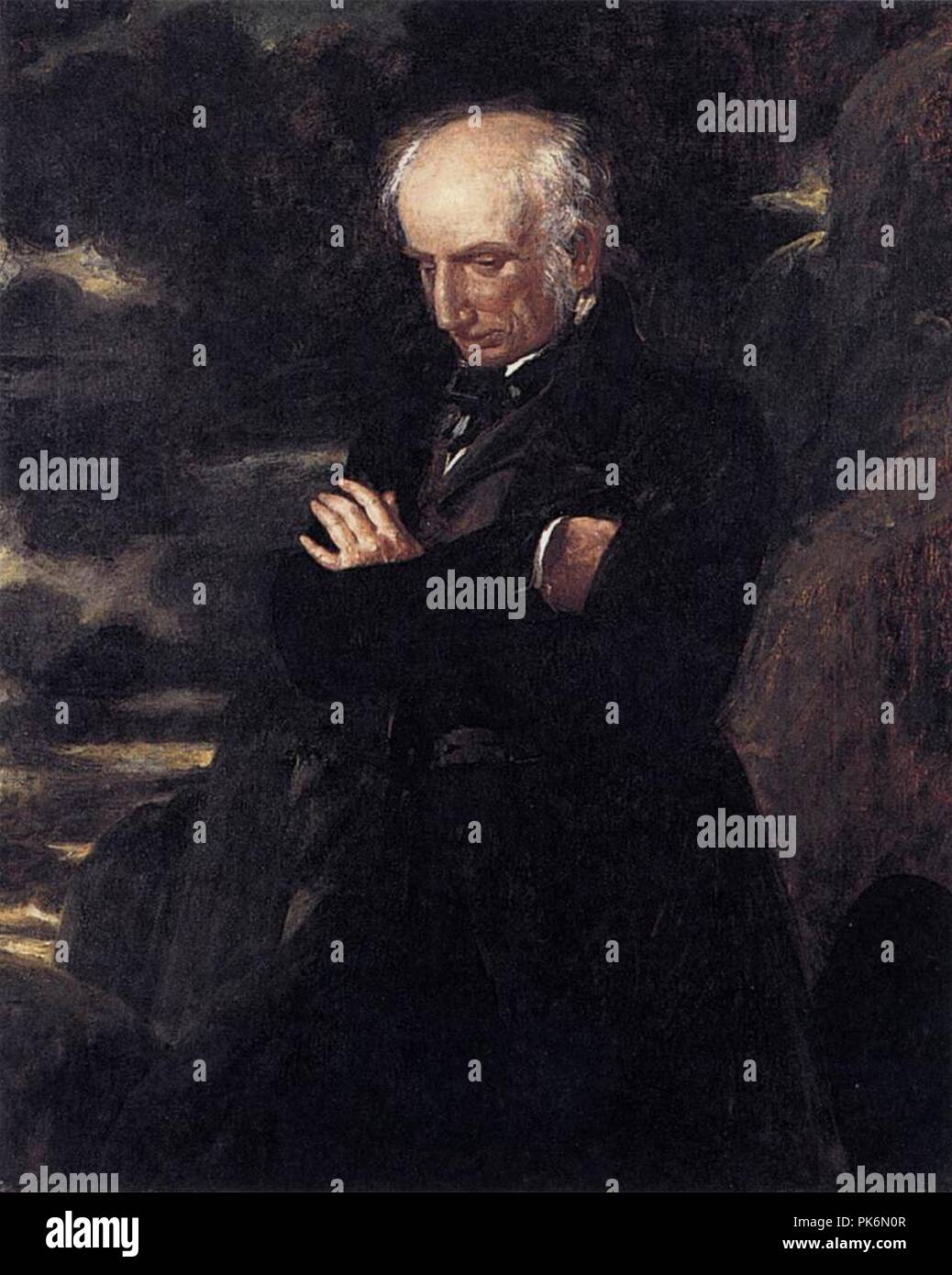 Benjamin Robert Haydon - Wordsworth on Helvellyn Stock Photo - Alamy