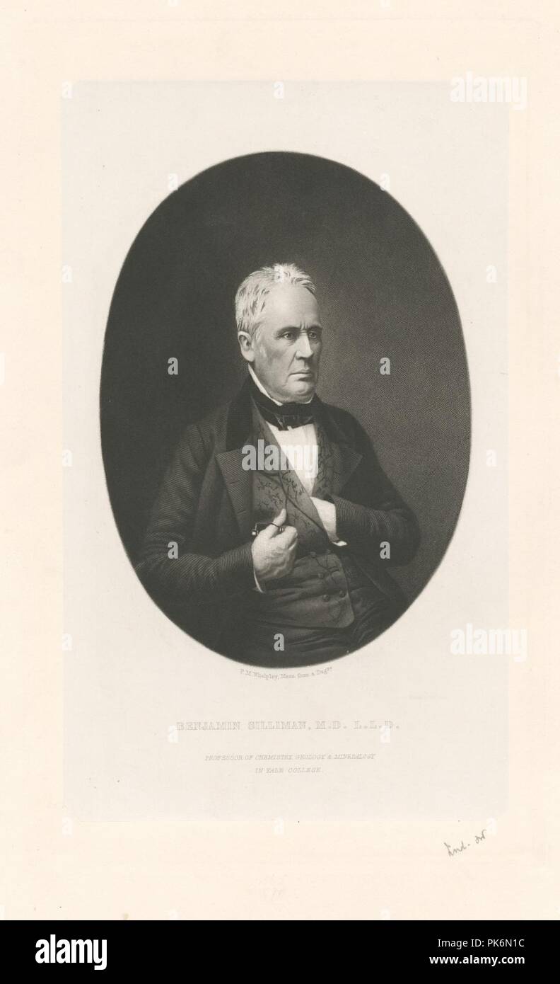 Benjamin Silliman, M.D., L.L.D., professor of chemistry, geology and ...