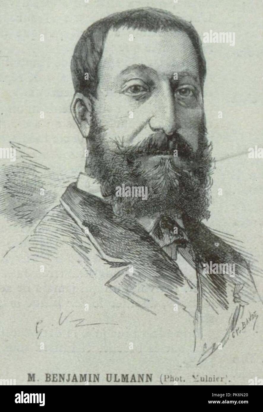 Benjamin Ulmann 1884 Stock Photo - Alamy