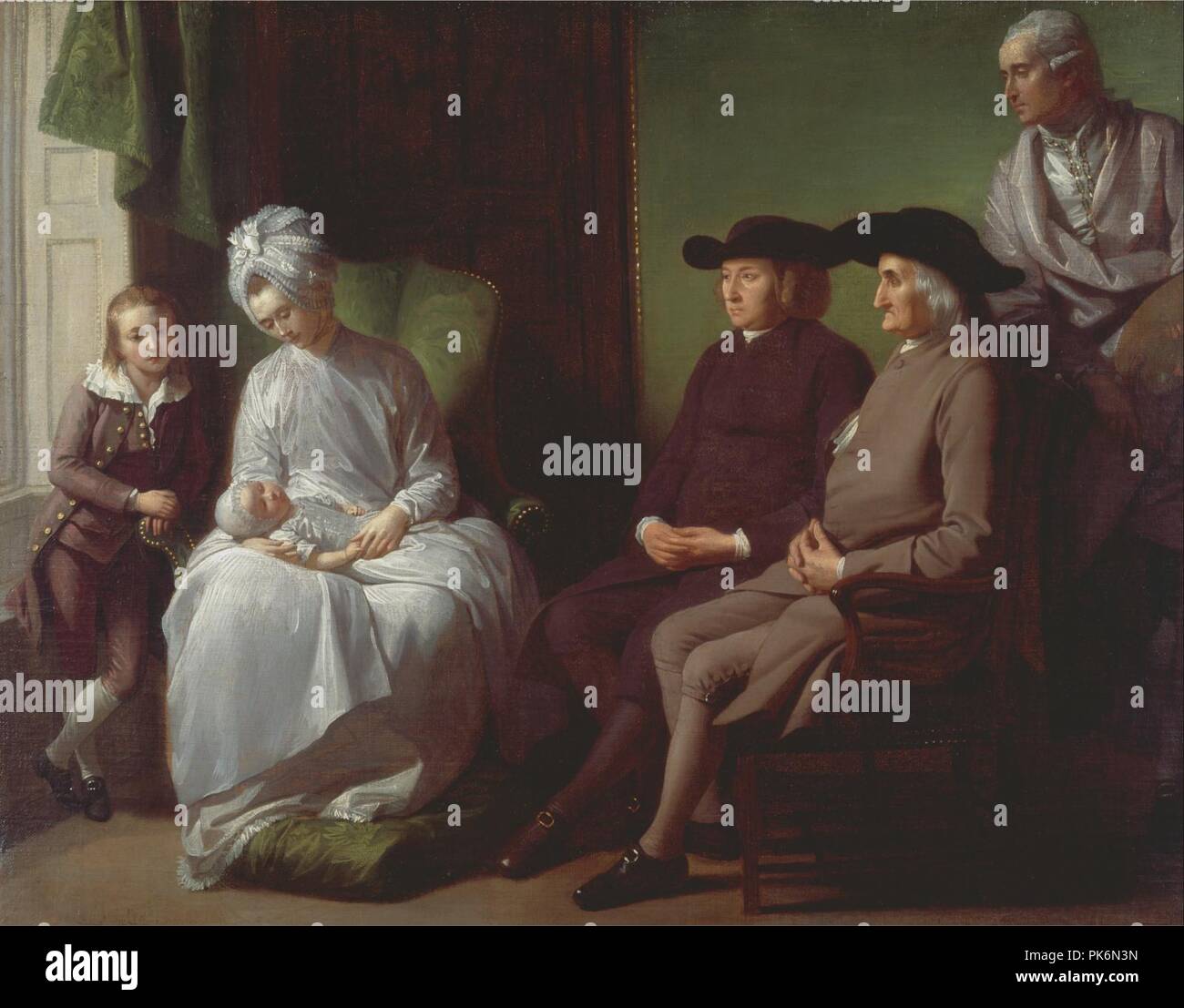 Benjamin west family hi-res stock photography and images - Alamy