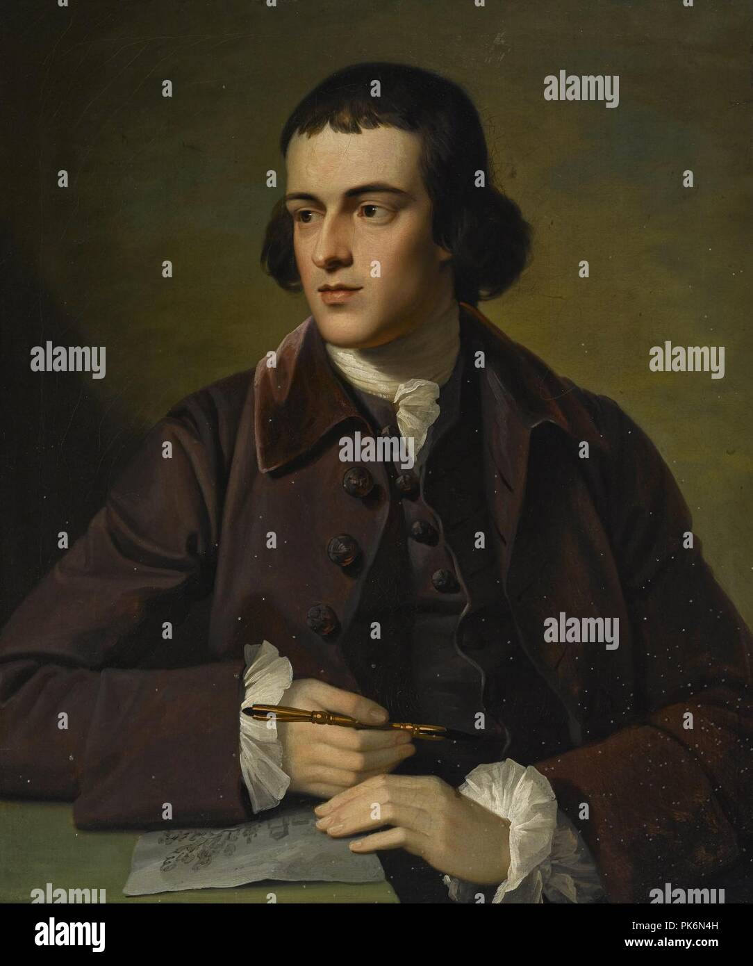 Benjamin west portrait hi-res stock photography and images - Alamy