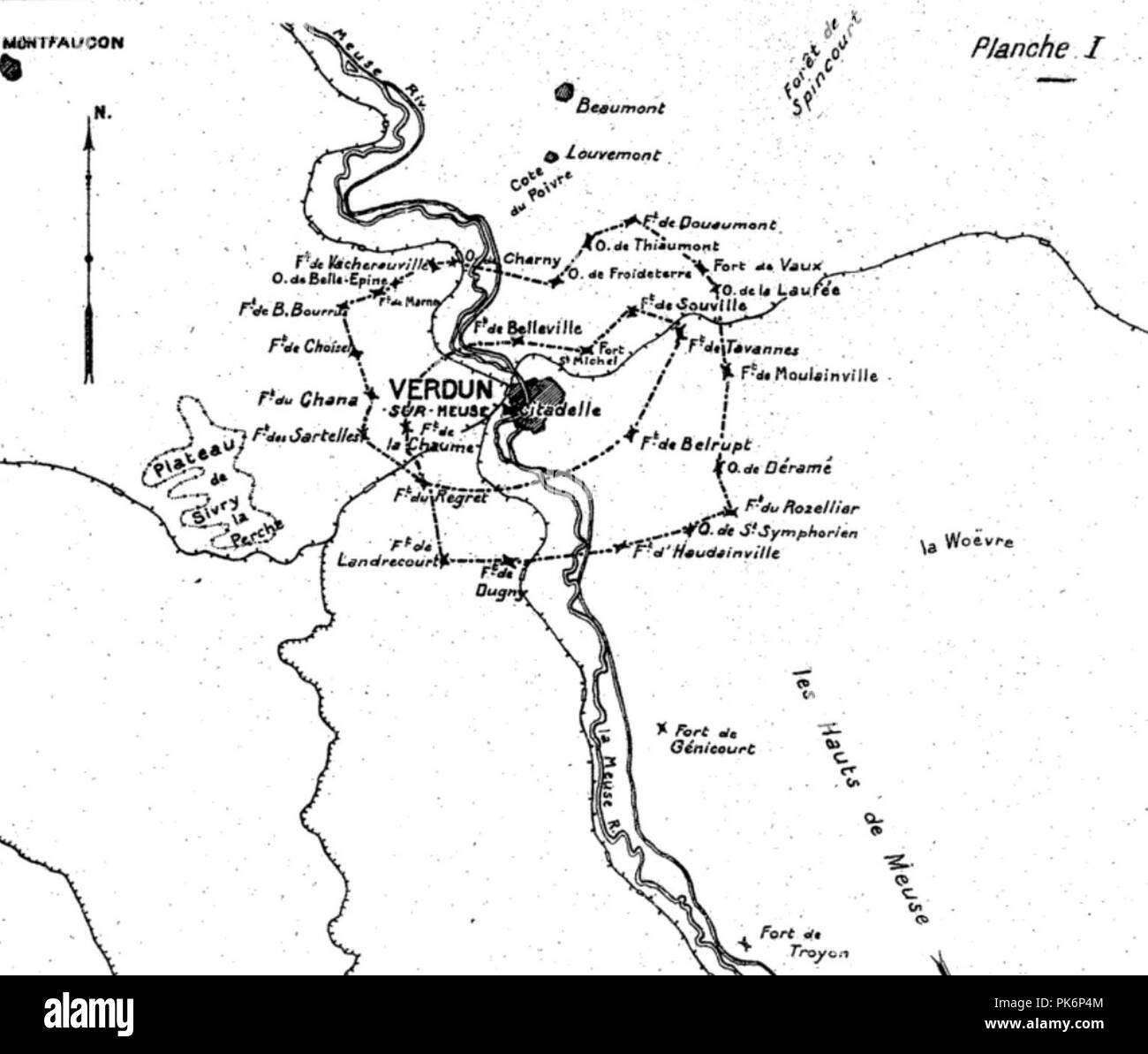Verdun plan hi-res stock photography and images - Alamy