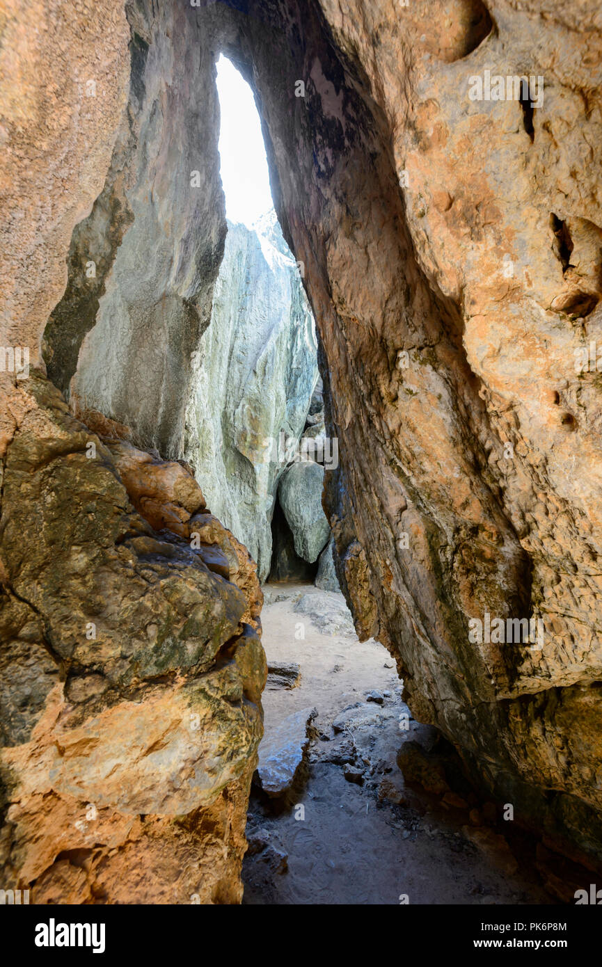 View of The Archways caves system at Chillagoe-Mungana Caves National ...