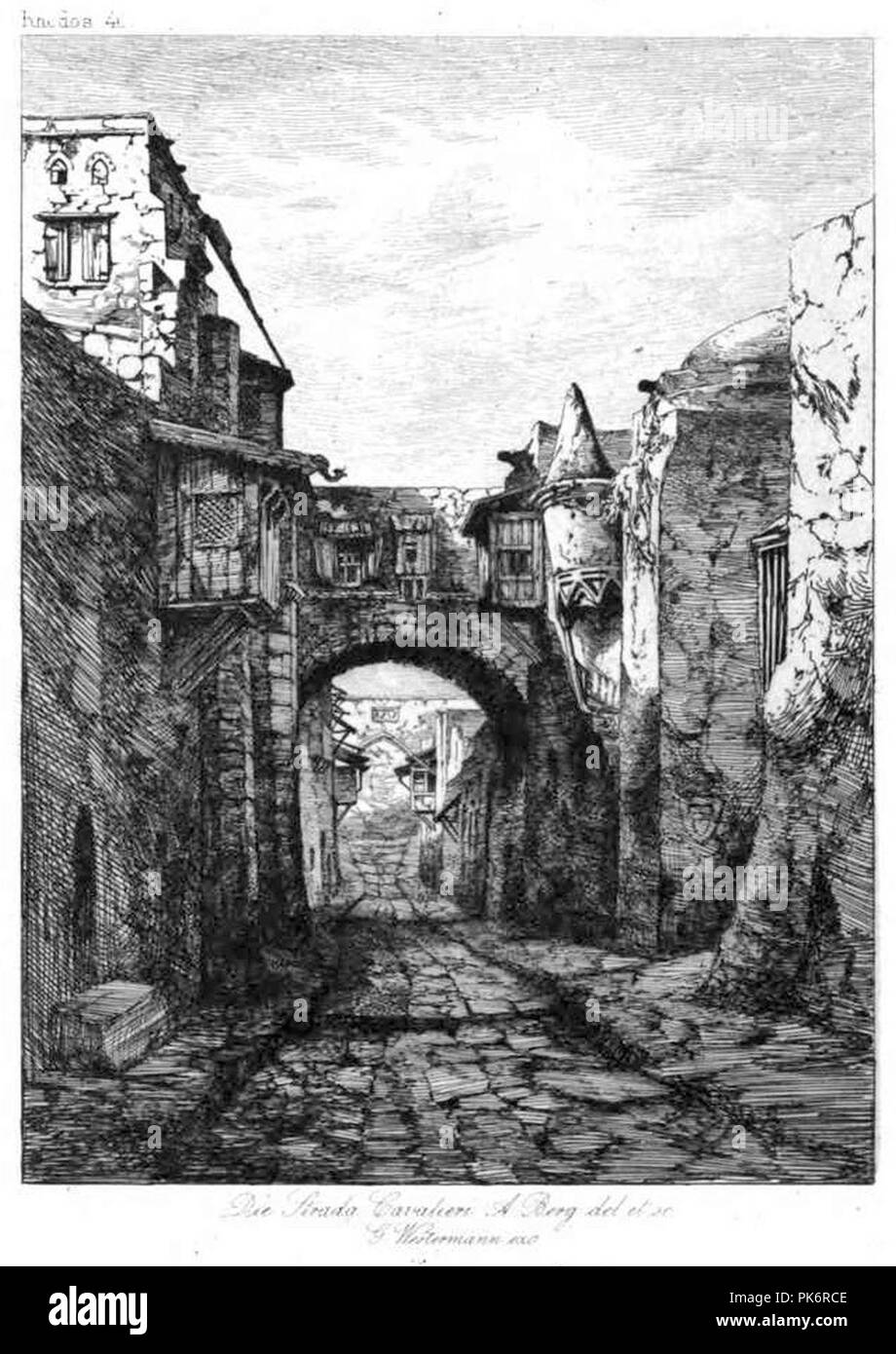 Berg Rhodus 40 - Die Strada Cavalieri Stock Photo - Alamy