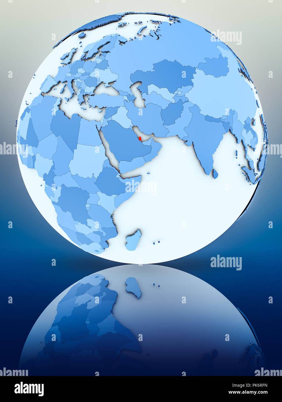 Qatar Map 3d High Resolution Stock Photography and Images - Alamy