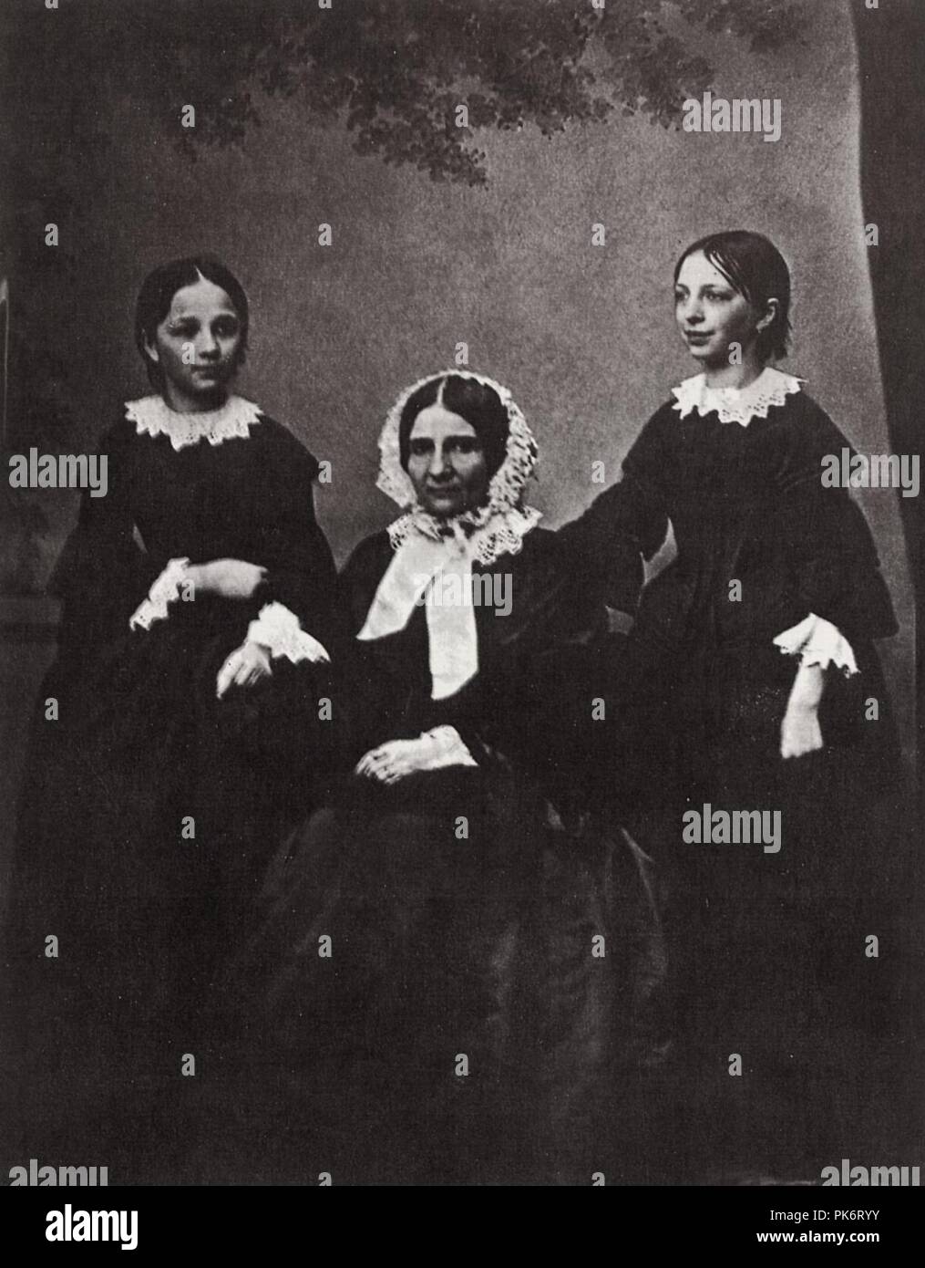 Bergner, Karl August - Die Mutter des Mäzens Savva Ivanovič Mamontov ...