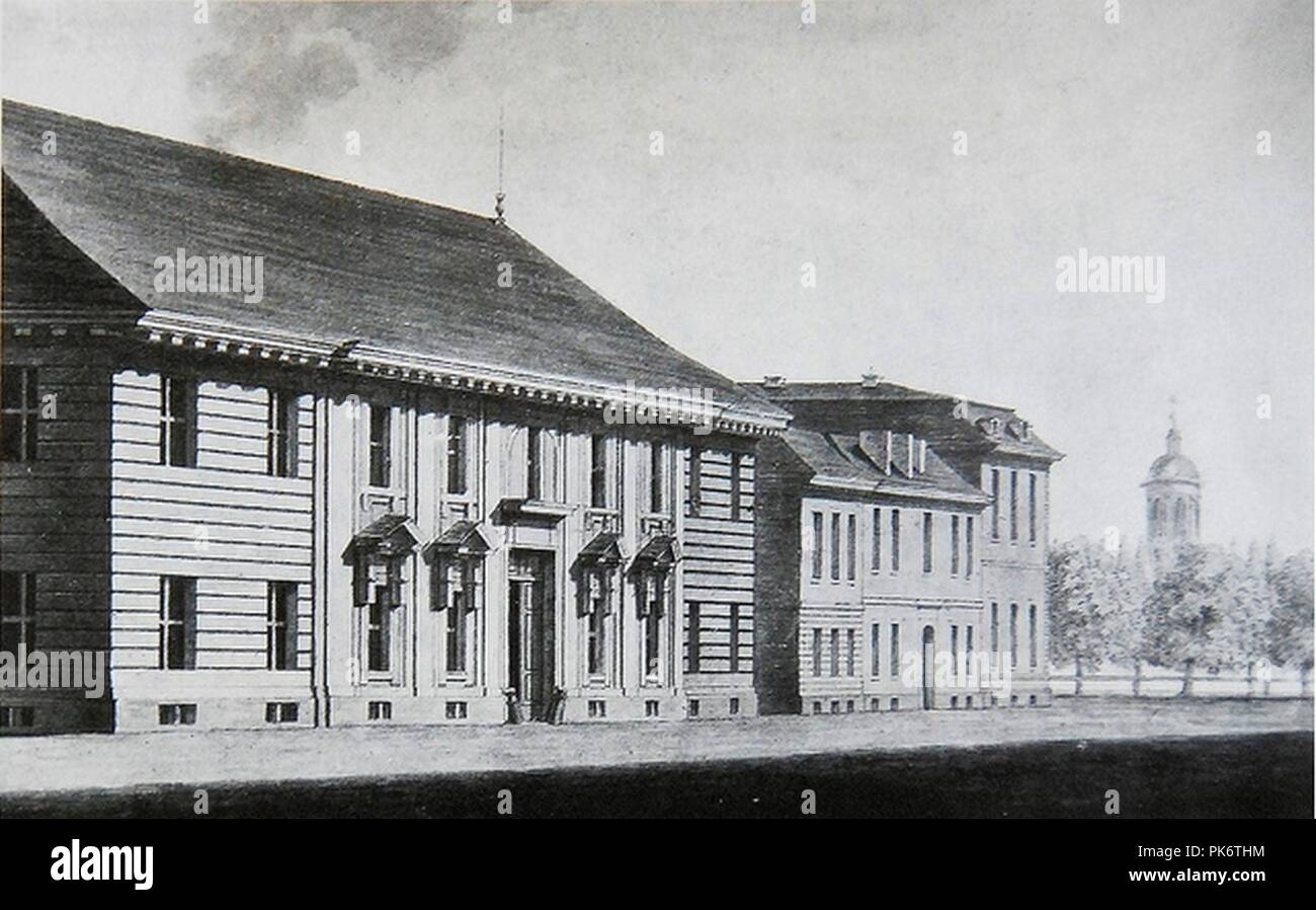 Berlin Gießhaus um 1700 Stock Photo - Alamy