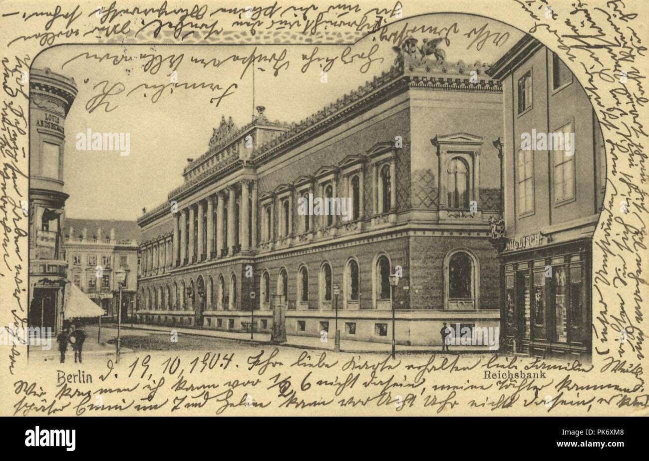 Reichsbank of berlin hi-res stock photography and images - Alamy