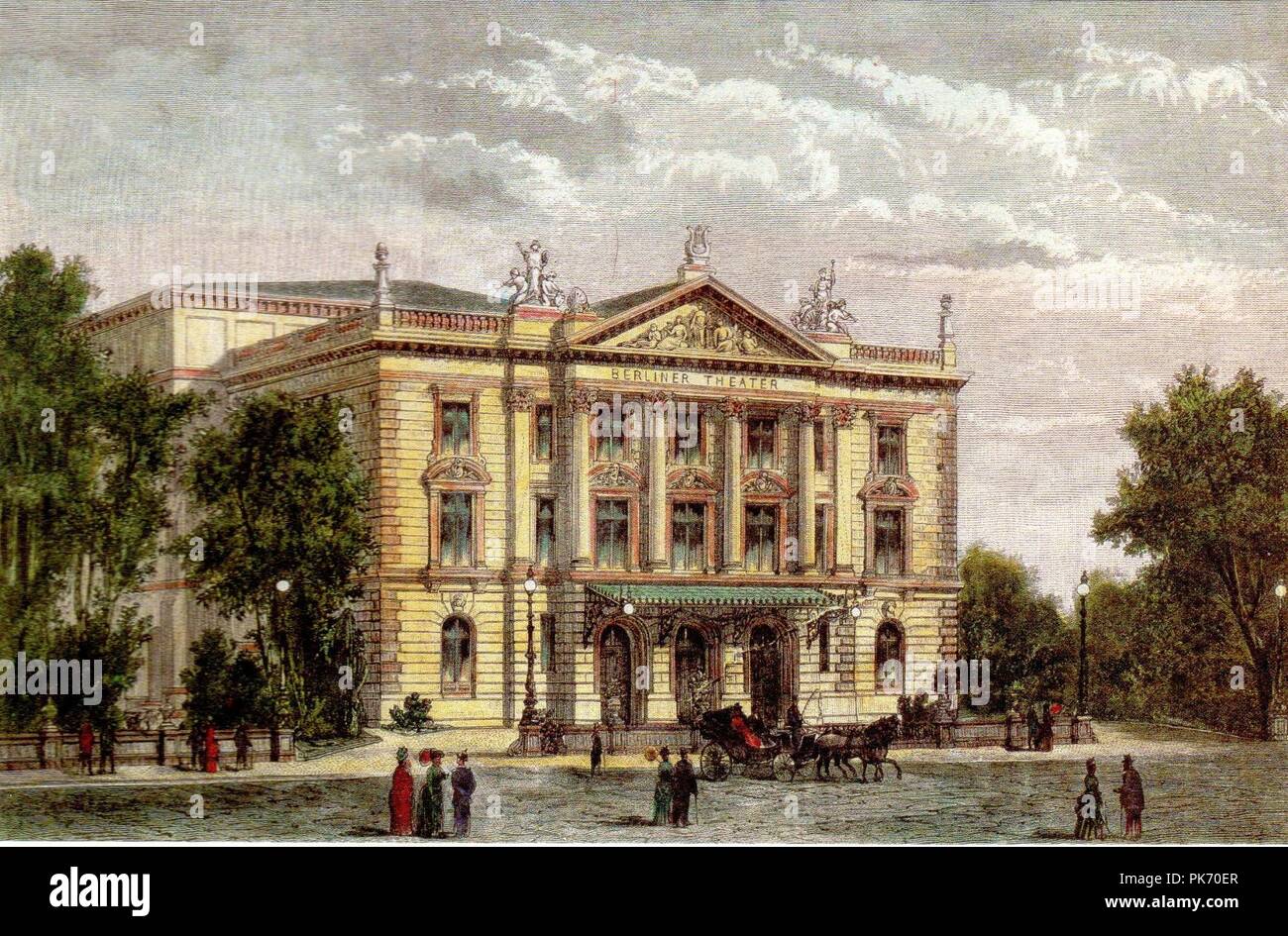 Berliner Theater Charlottenstraße Stock Photo - Alamy