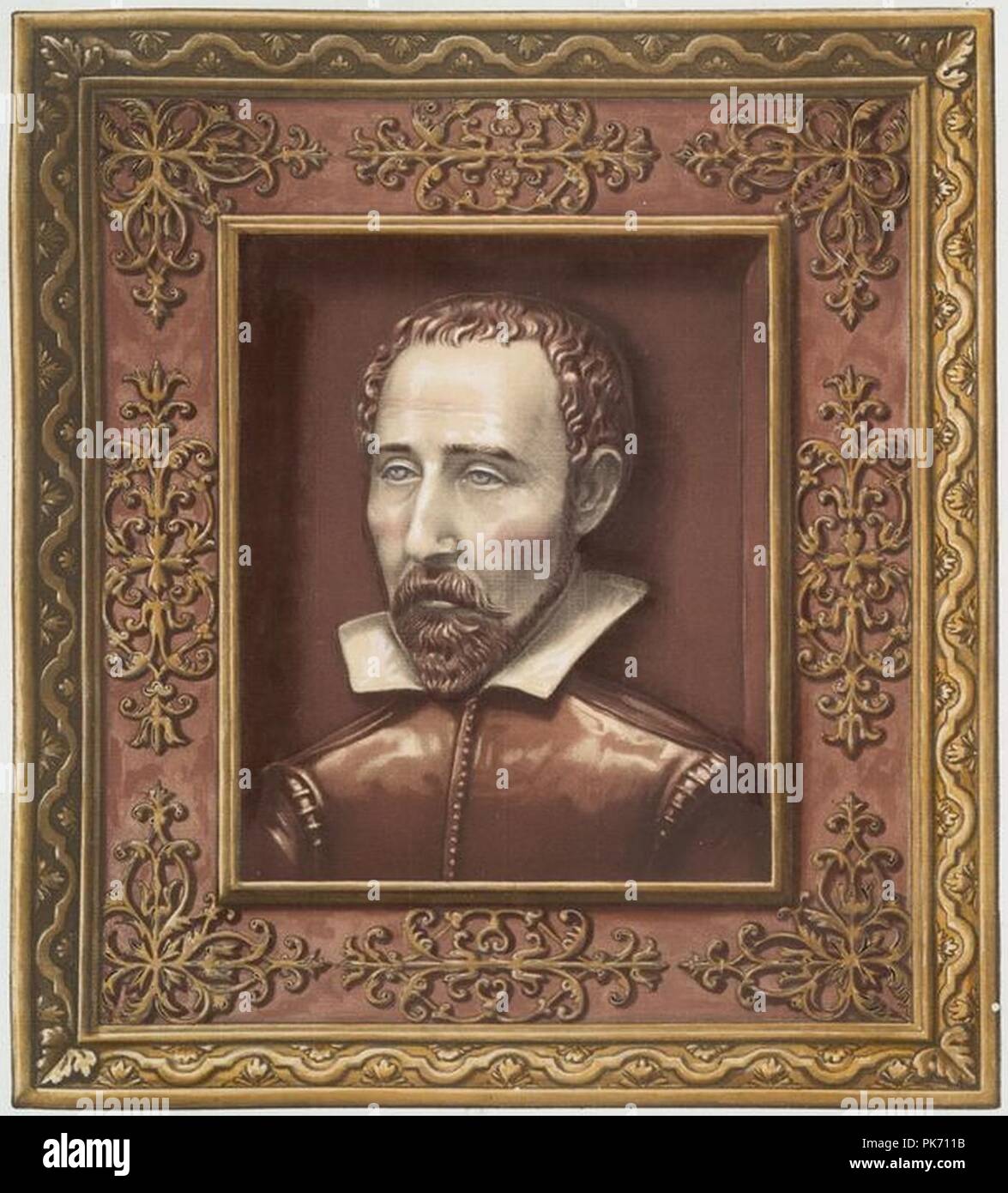 Bernard Palissy self-portrait Stock Photo - Alamy