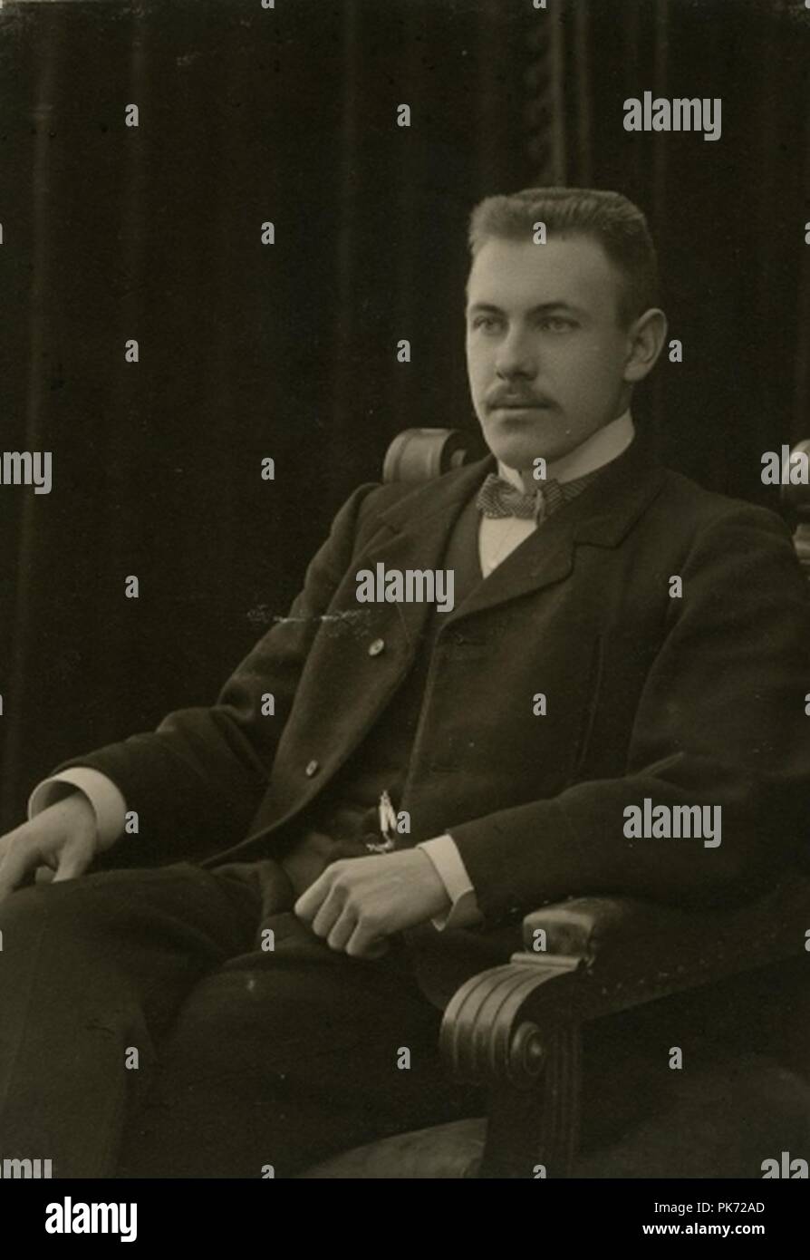 Bernhard Linde 1906 Stock Photo - Alamy