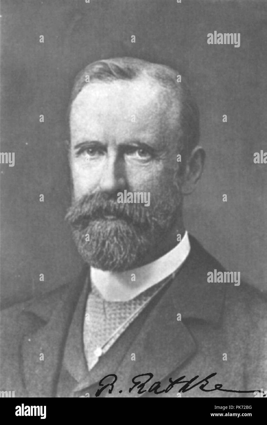 Bernhard Rathke ca1885 Stock Photo - Alamy