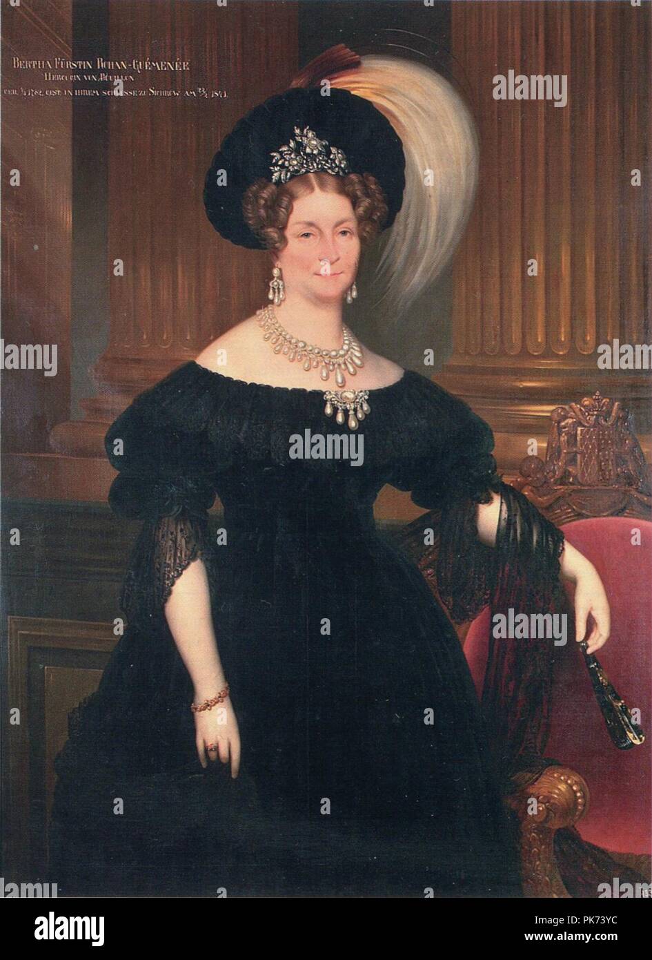 Berthe de Rohan-Guéméné Stock Photo - Alamy