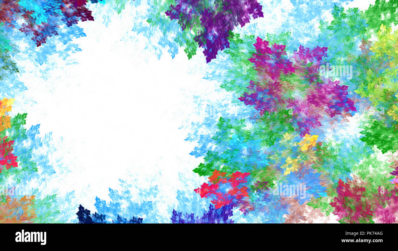 Abstract creativity color background with computer generated effect ...