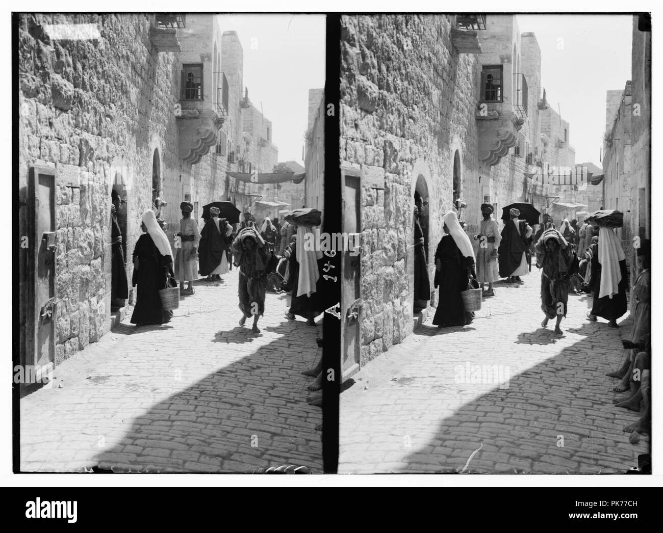 Bethlehem and surroundings. Main street of Bethlehem Stock Photo - Alamy