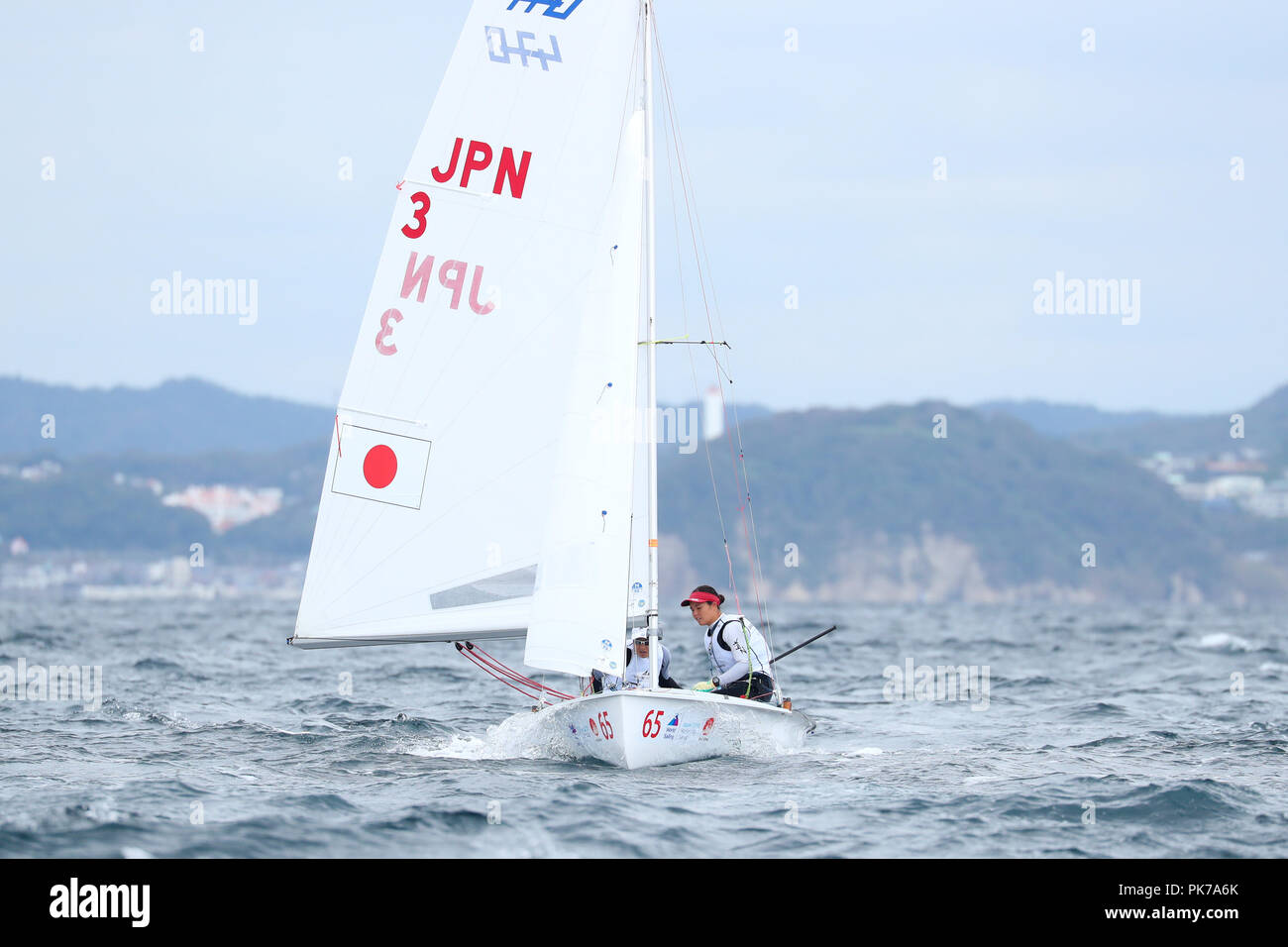Kanagawa, Japan. 11th Sep, 2018. Yuki Hayashi & Chika Nishidai (JPN ...