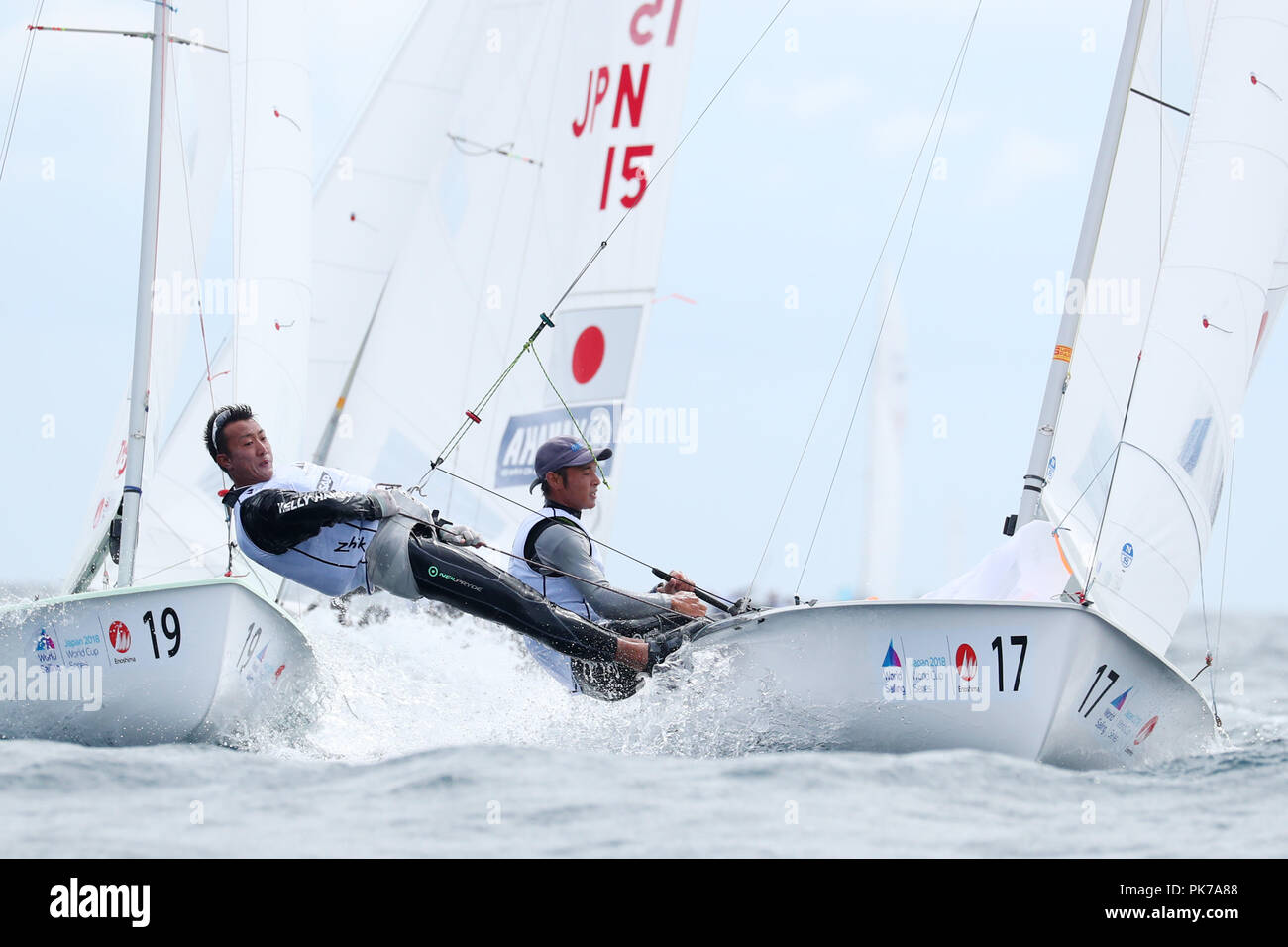 Kanagawa, Japan. 11th Sep, 2018. kazuto Doi & Naoya Kimura (JPN ...